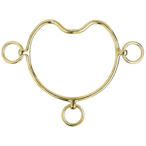 Gold Medal Anti Rearing Bit with Port Mouth - Saddleworld Ipswich