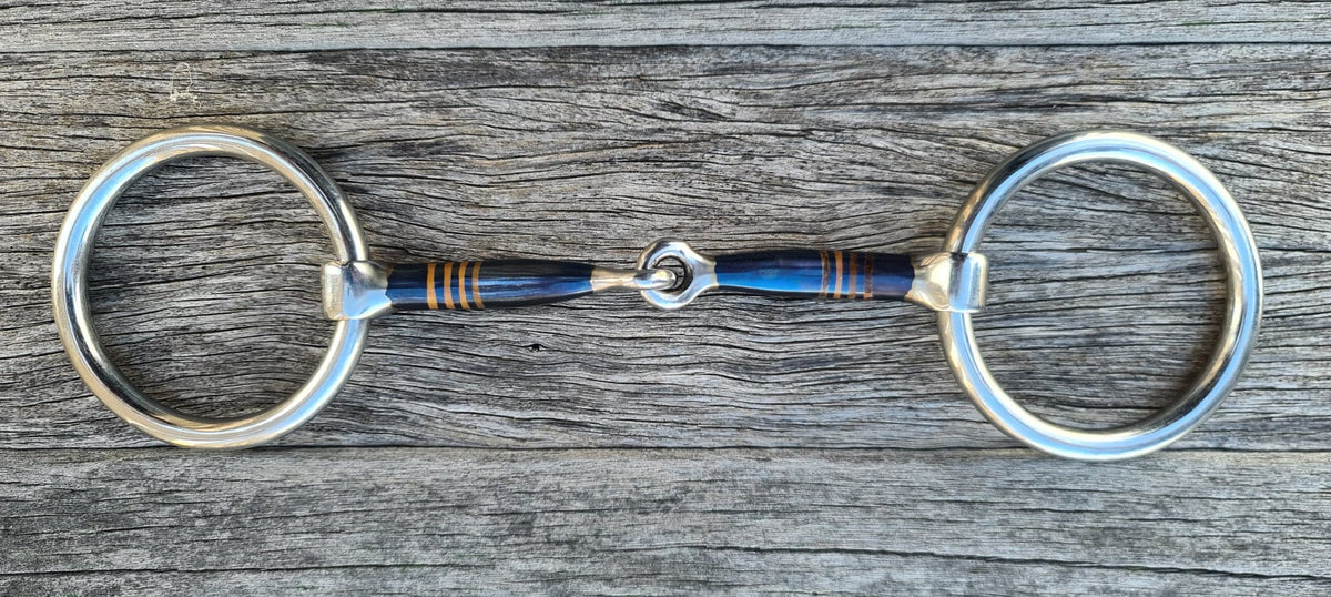 Toprail Losse Ring Sweet Iron Snaffle with Copper Inlay - Saddleworld ...