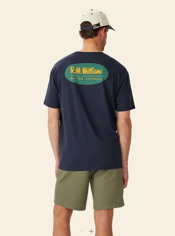 RM Williams 90s Logo T Shirt - Saddleworld Ipswich
