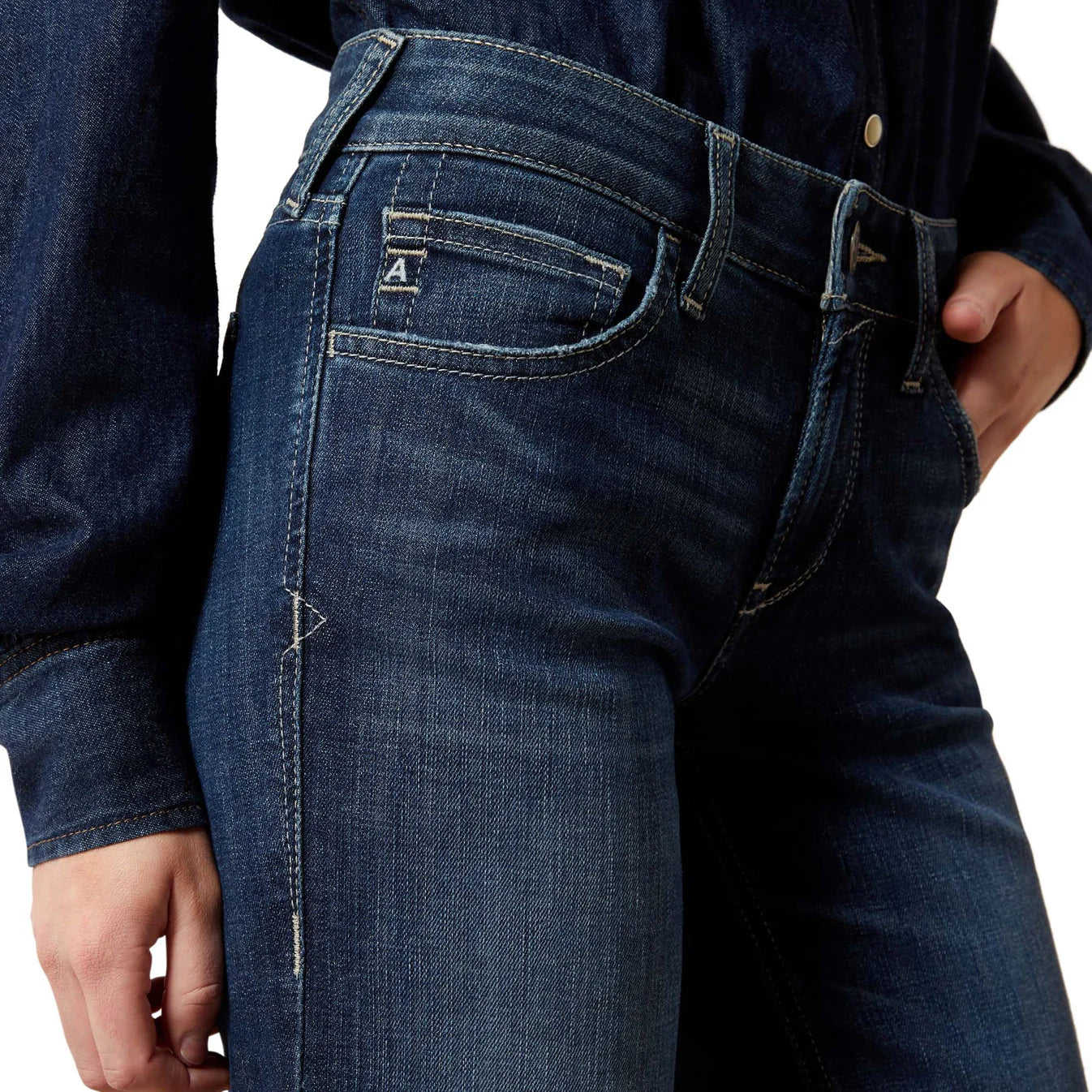 Ariat Wms Perfect Rise Trouser Catalaya Plumas - Saddleworld Ipswich