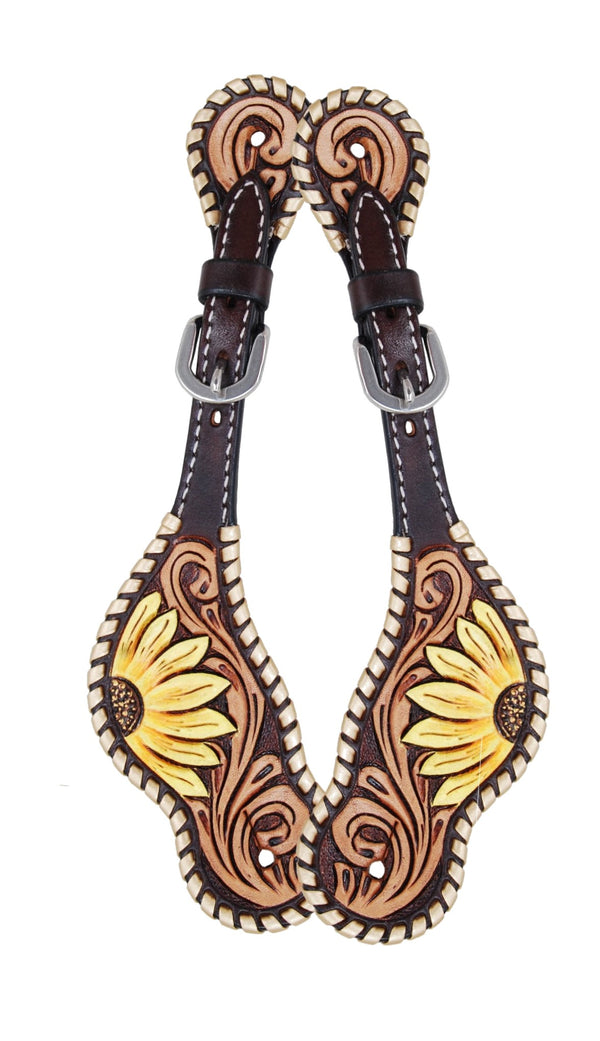 Sunflower Spur Straps - Saddleworld Ipswich