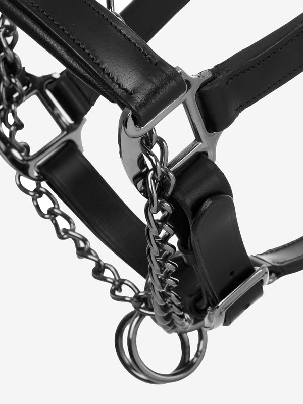 LeMieux Leather Control Headcollar - Saddleworld Ipswich