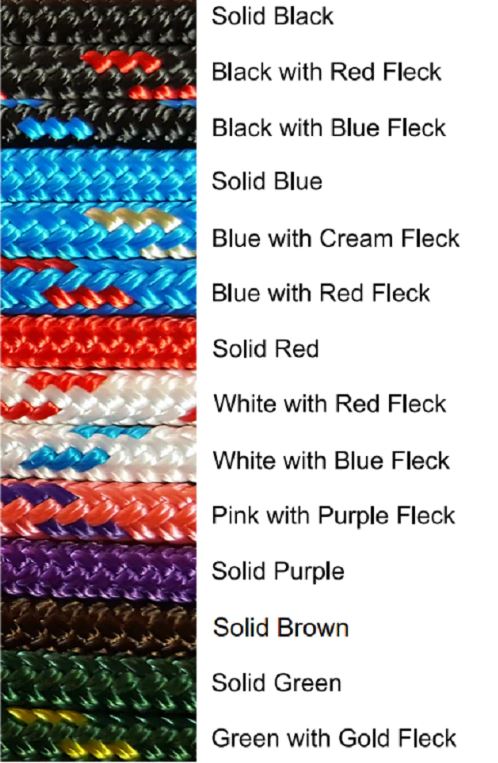 Nungar Knots Headstall 6mm Yatching Rope - Saddleworld Ipswich